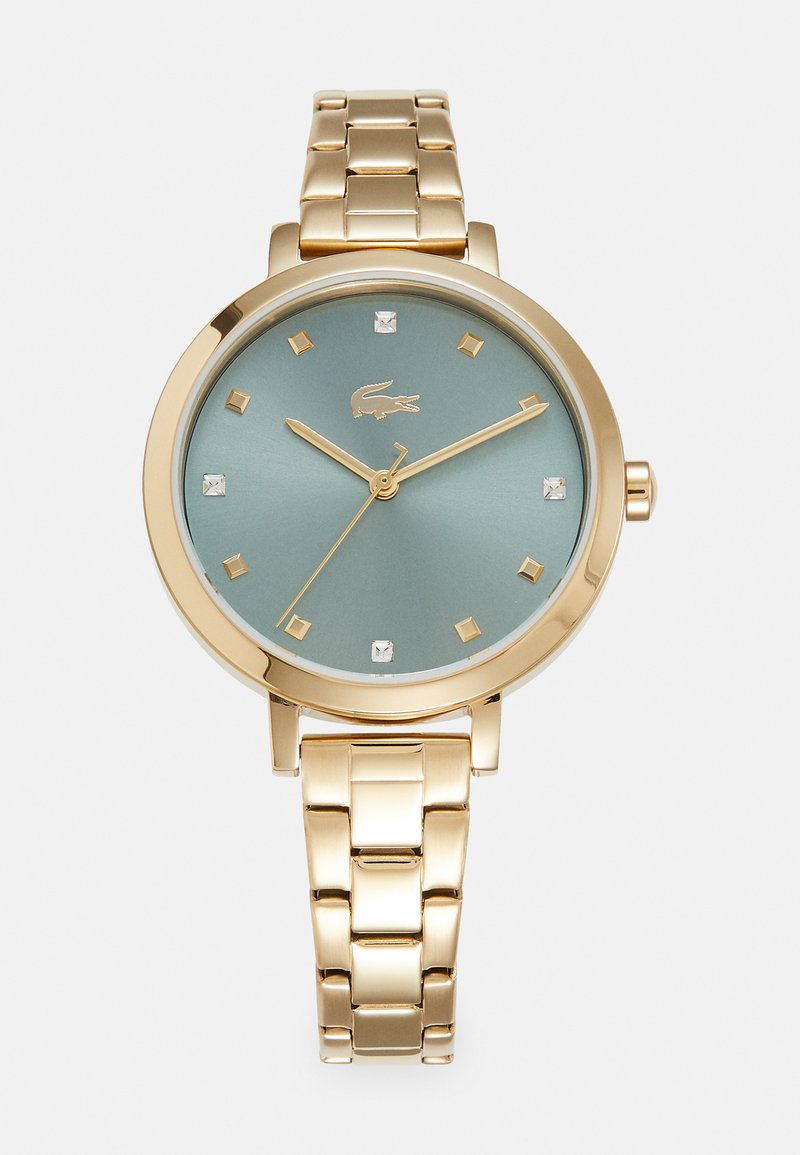 Lacoste Reloj - gold-coloured/green/dorado - Zalando.es