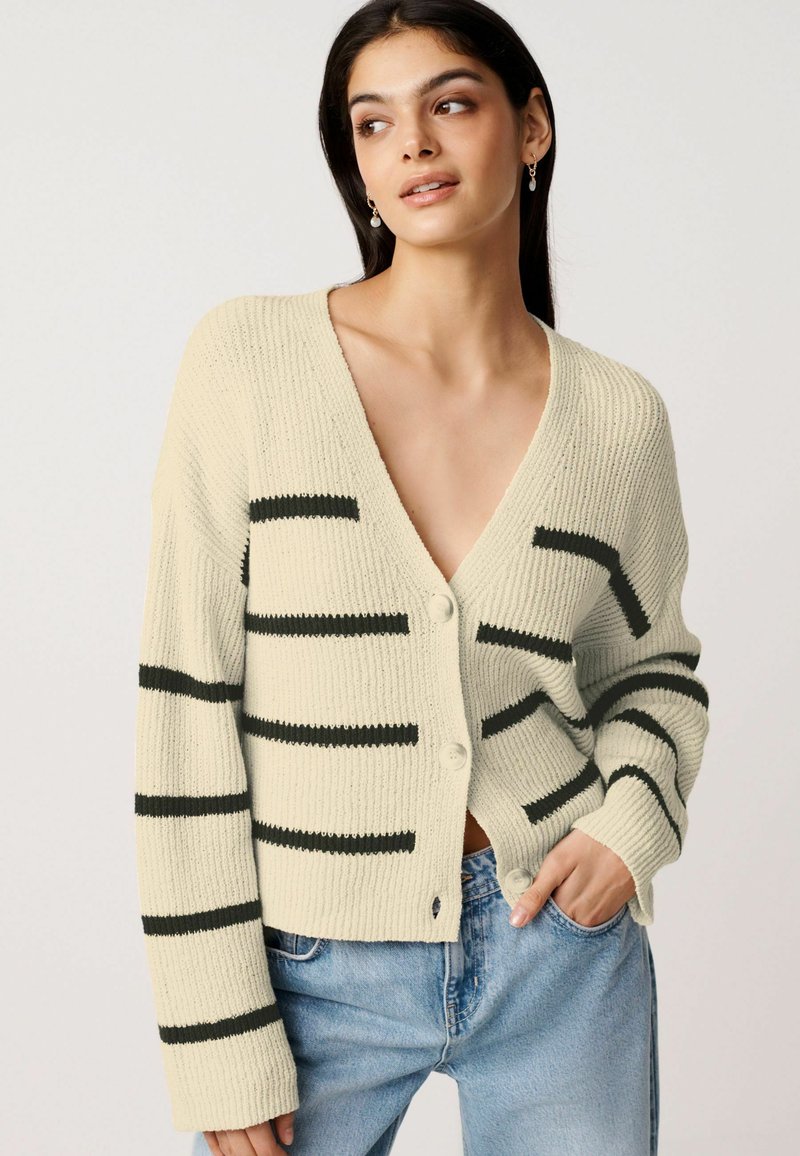 Next Cardigan - ecru white/beige - Zalando.de