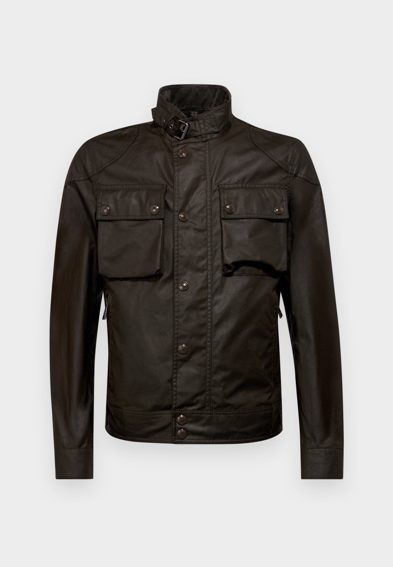 Belstaff RACEMASTER JACKET - Chaqueta fina - burnt oak/marrón oscuro ...