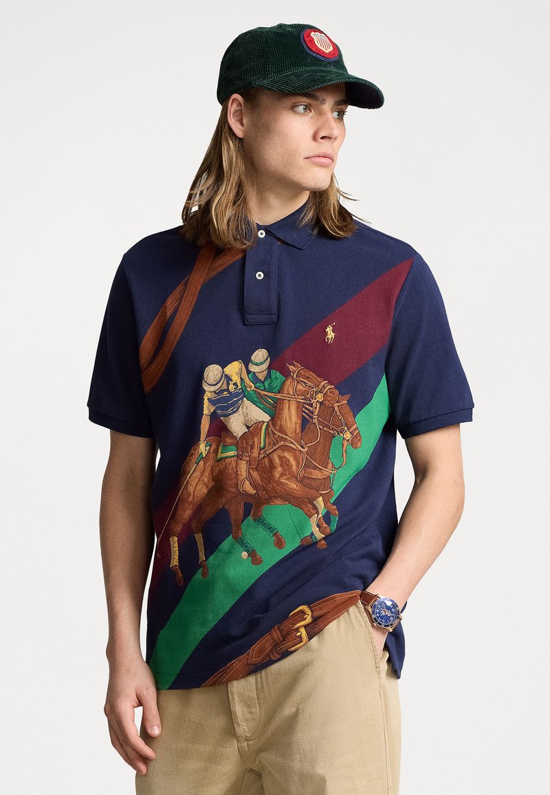 Polo Ralph Lauren CLASSIC FIT EQUESTRIAN MESH POLO SHIRT - Polo shirt ...