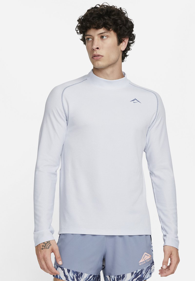 Nike Performance Langærmet T Shirt Football Grey Ashen Slate Black