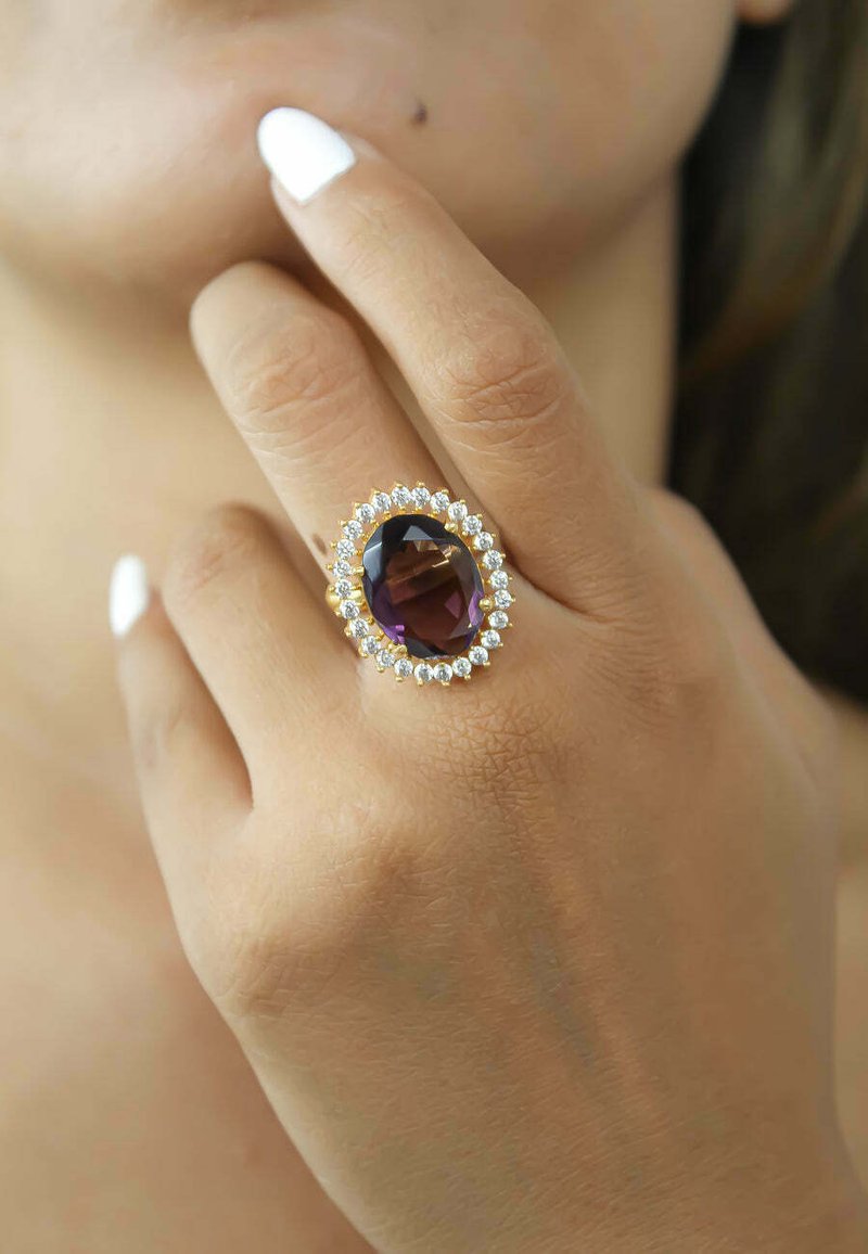 Bombay Sunset BEAUTY - Ring - purple/lila - Zalando.de
