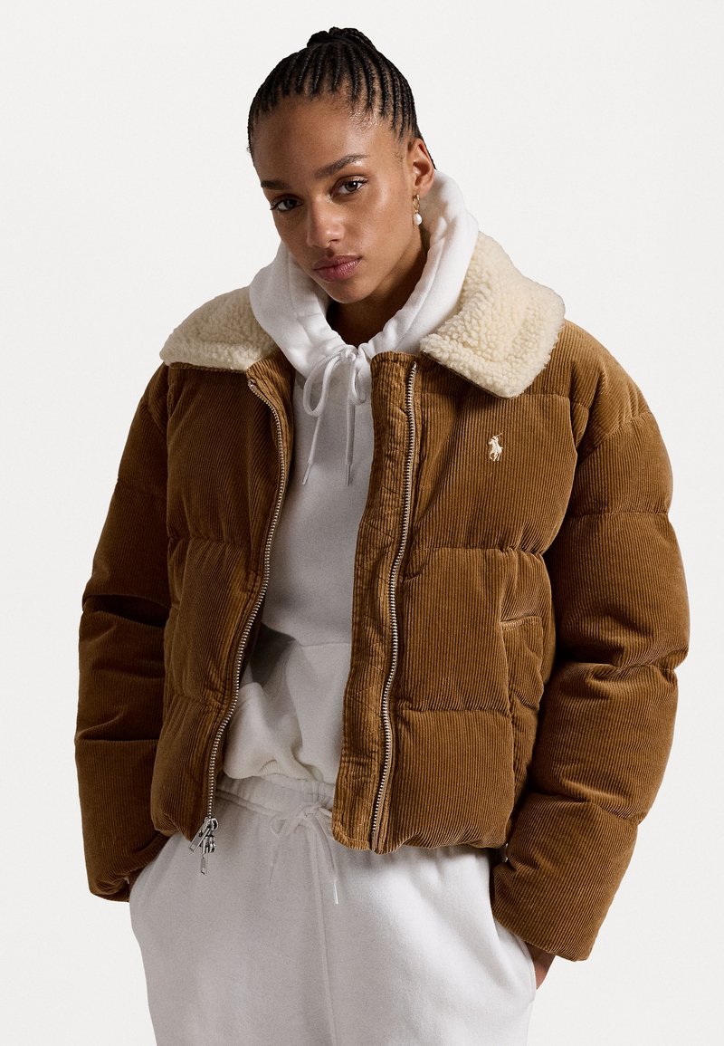 Polo Ralph Lauren QUILTED CORDUROY DOWN JACKET - Gewatteerde jas ...
