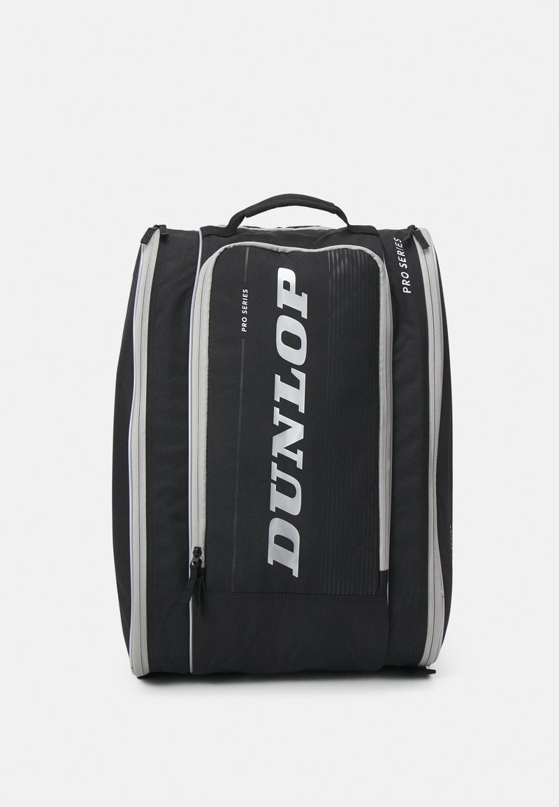 Dunlop PALETERO PRO SERIES UNISEX - Racket bag - black/silver-coloured ...