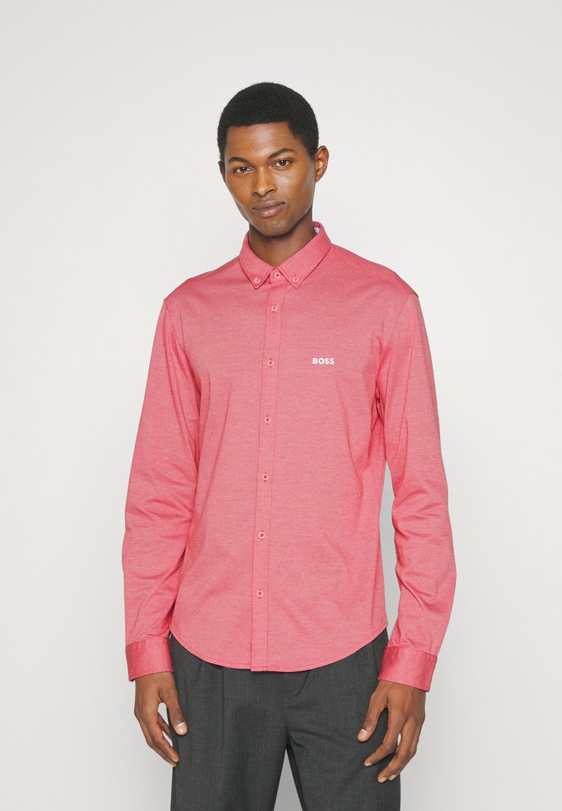 BOSS BIADO - Skjorte - bright red/rød - Zalando.no