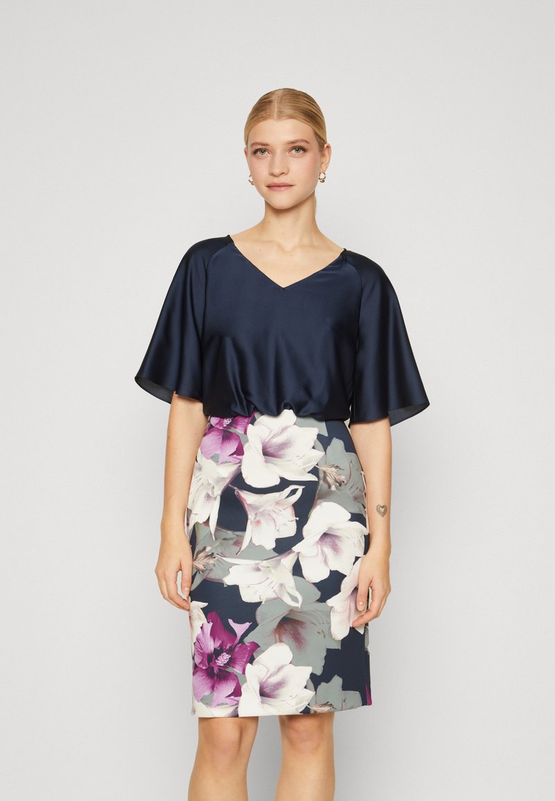 Swing Vestito elegante - navy/multi/blu scuro - Zalando.it