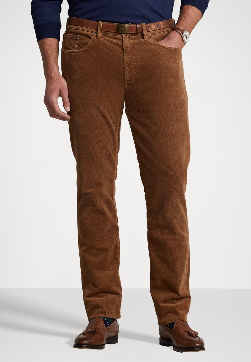 Polo Ralph Lauren Big & Tall VARICK STRAIGHT CORDUROY PANT - Trousers - sepia/brown - Zalando.co.uk