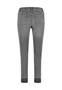 Gerry Weber 5-POCKET SOL꞉INE BEST4ME CROPPED - Jeans slim fit - grey ...