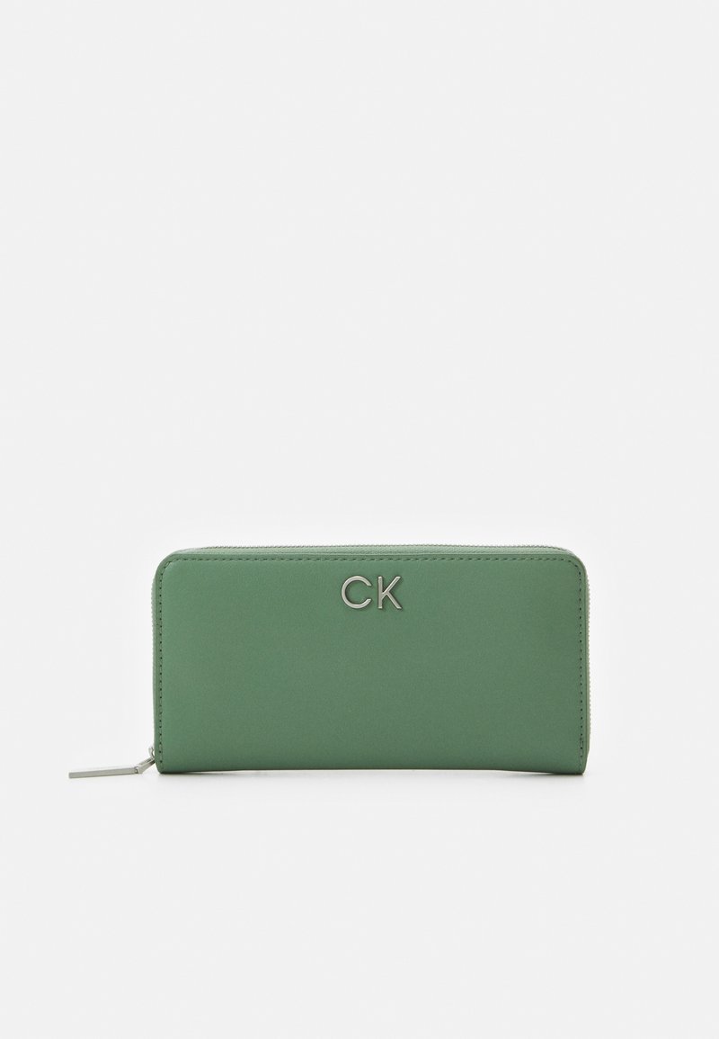 Calvin Klein LOCK WALLET - Wallet - sea spray/light green - Zalando.co.uk