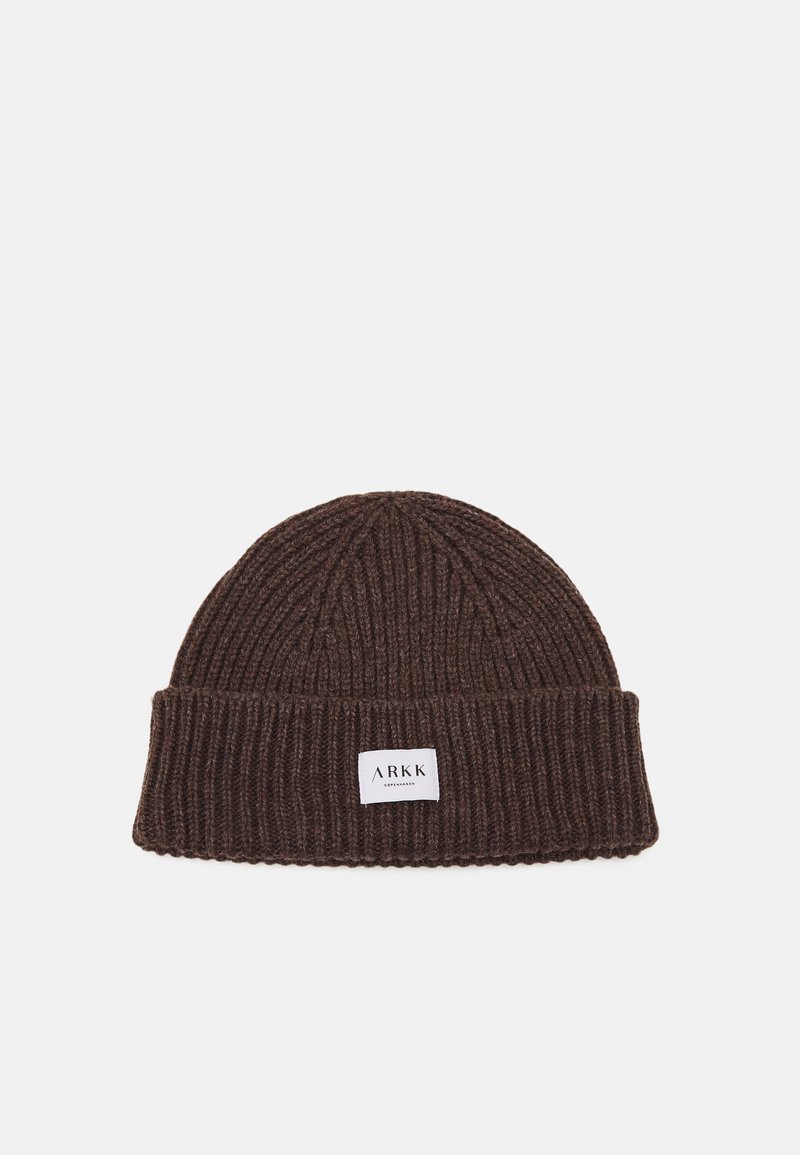 ARKK Copenhagen CLASSIC BEANIE UNISEX - Cepure - coffee brown/brūns ...