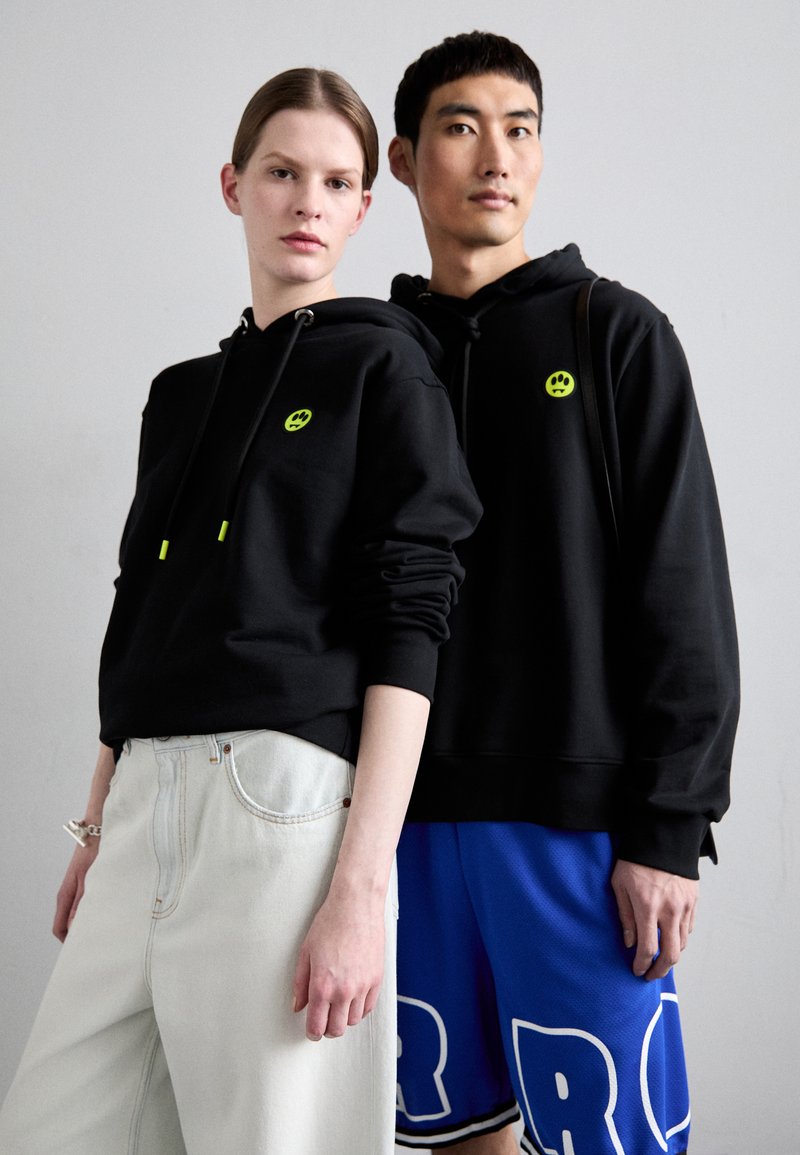 Barrow HOODIE ICONIC UNISEX - Jersey con capucha - black/negro - Zalando.es