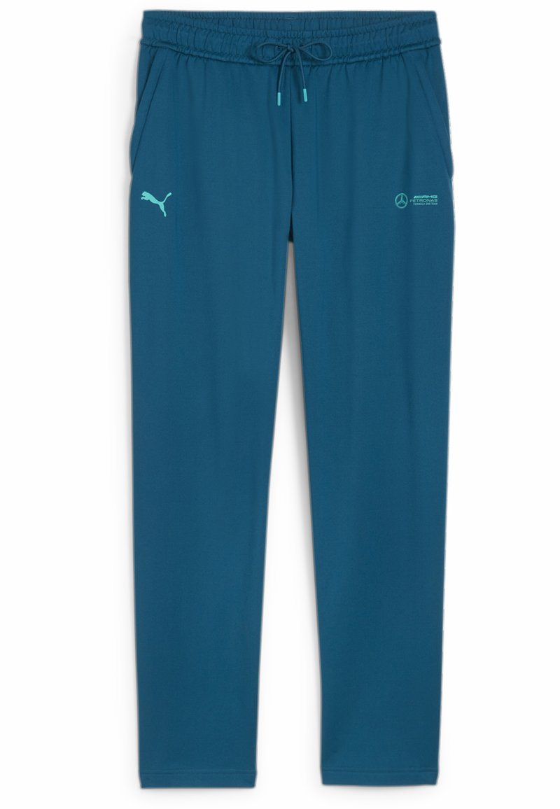 Puma AMG PETRONAS MOTORSPORT CLOUDSPUN - Tracksuit bottoms - ocean ...