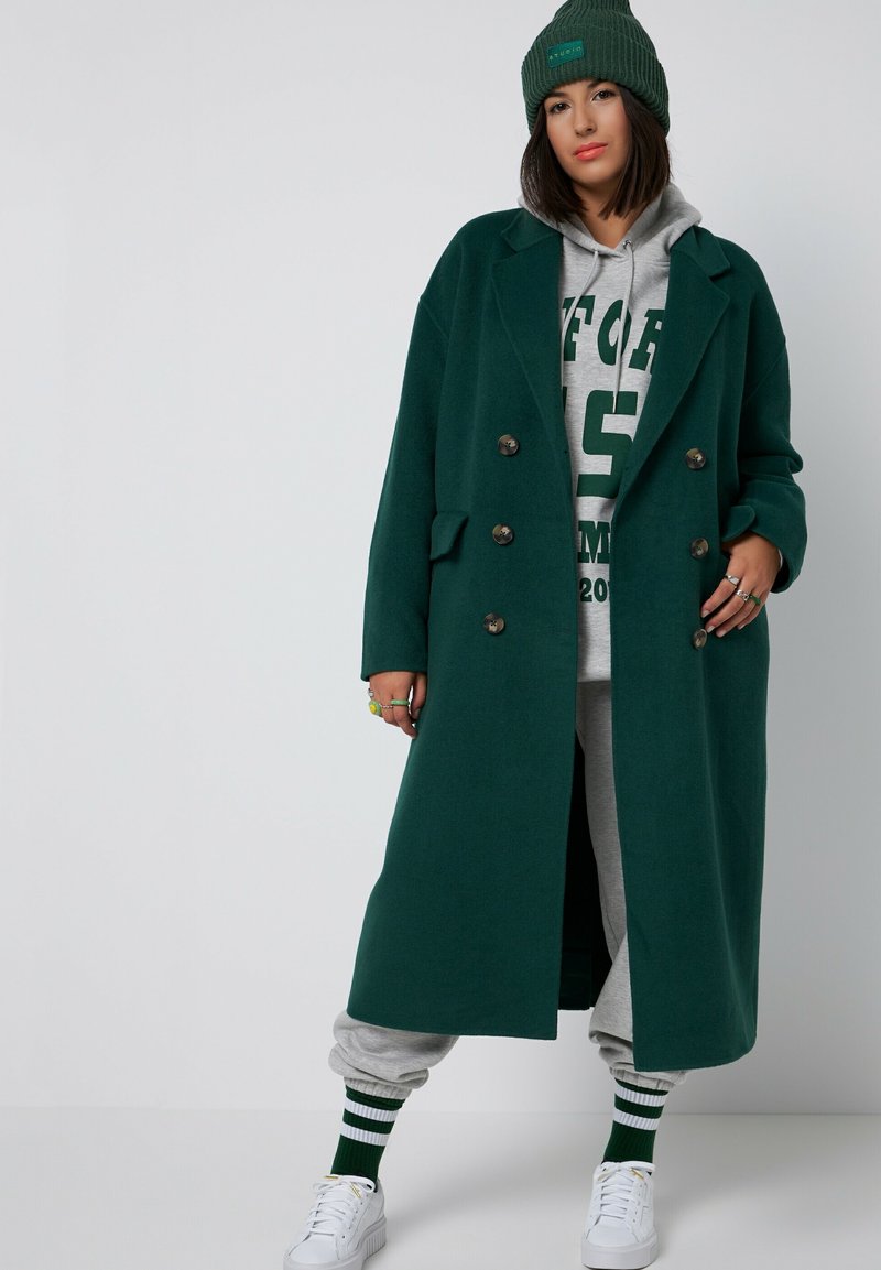 Studio Untold Klassisk frakke - medium green/mørkegrøn - Zalando.dk