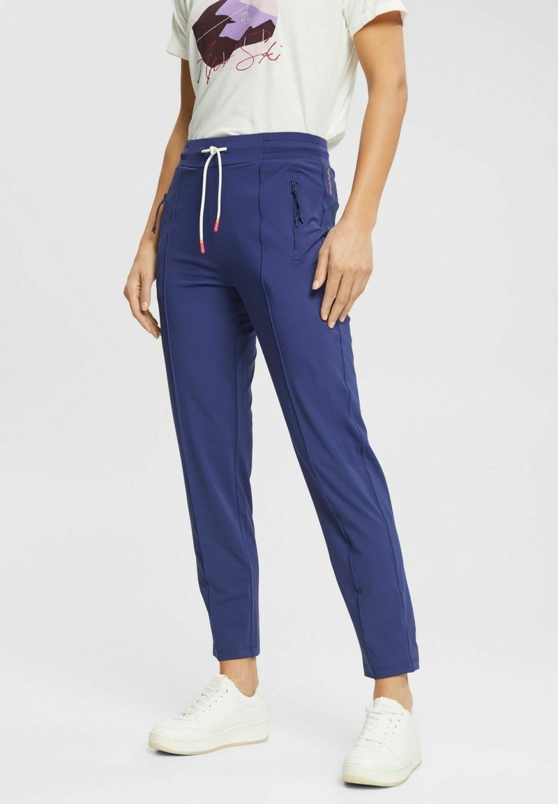 Esprit Sports IM JOGGER STIL - Tracksuit bottoms - navy/dark blue ...