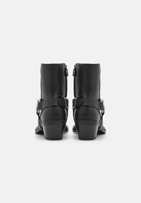 HUGO KODY BOOTIE - Cowboy-/Bikerstiefelette - black/schwarz - Zalando.de