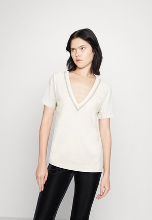 Iro RODEO - T-shirt basique - cloudy white/blanc - ZALANDO.CH