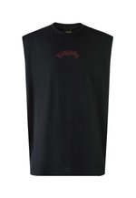 Ed Hardy SNAKE & SKULL IN FLAMES SLEEVELESS - Débardeur - black/noir ...