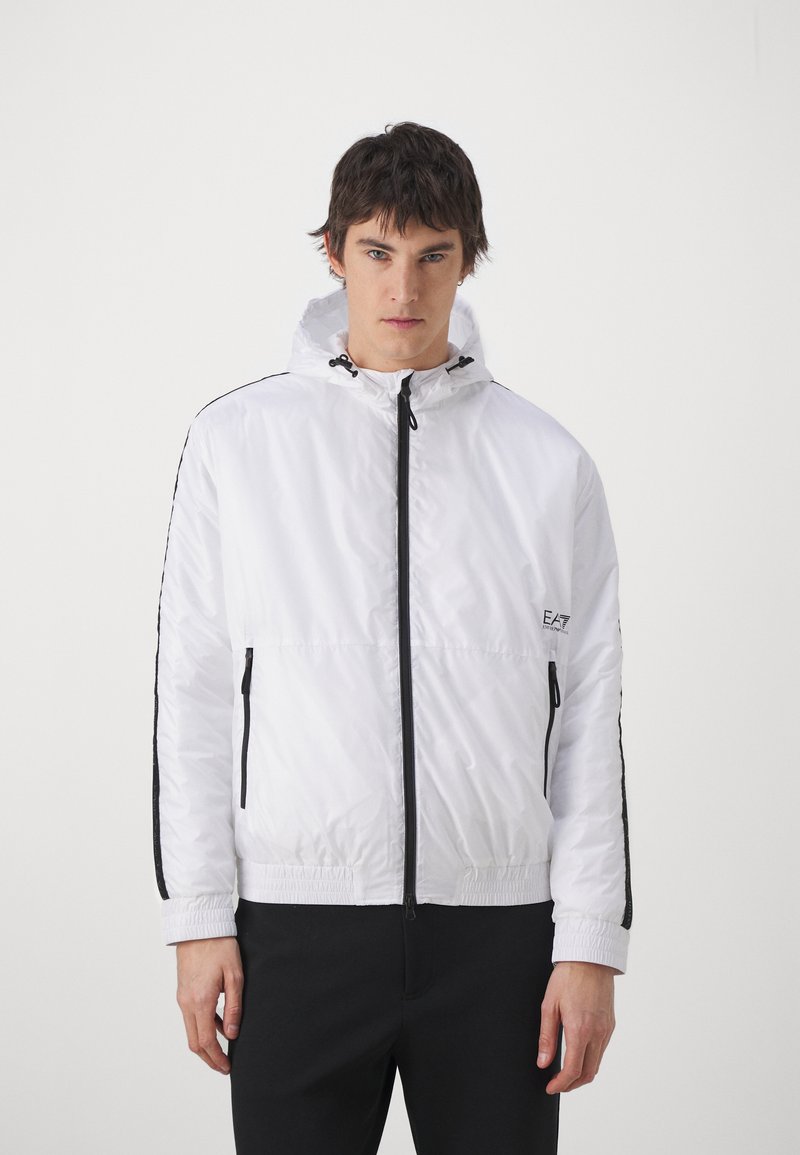 EA7 Emporio Armani JACKET - Light jacket - bianco/white - Zalando.ie