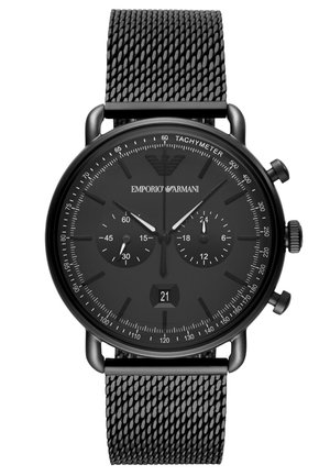 Emporio Armani Cronógrafo - black/negro - Zalando.es