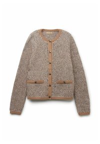 Falconeri Strickjacke - rum pattern/cognac - Zalando.de