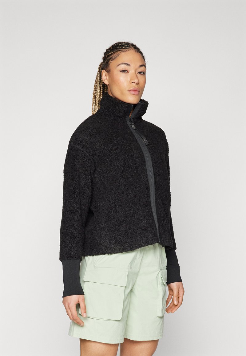 Didriksons ALEXA - Fleece jacket - black - Zalando.co.uk