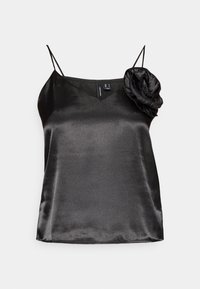 Vero Moda VMKLAS ROSE SINGLET - Top - black/schwarz - Zalando.at