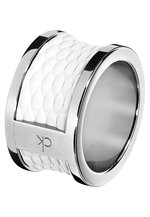 Calvin Klein SPELLBOUND - Ring - weiss/weiß - Zalando.de
