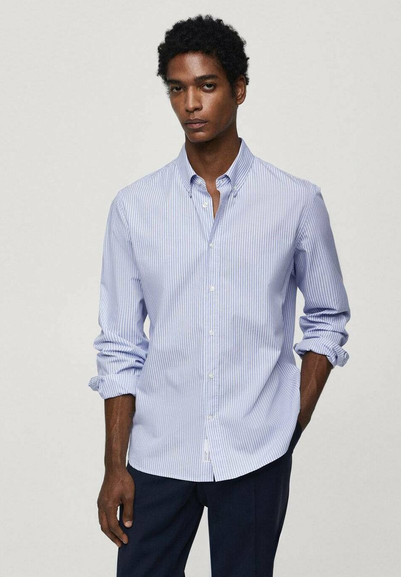 Mango AREZZO - Shirt - blue - Zalando.ie