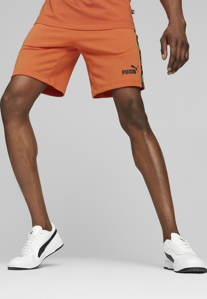 Puma Pantalón corto de deporte - chili powder/naranja - Zalando.es