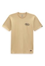 Vans JACKRABBITS GRILLS OVERDYE SS - T-shirt med print - taos taupe ...