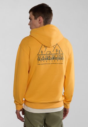 Napapijri B-TELEMARK H 1 - Hoodie - beige bistre/beige - Zalando.nl