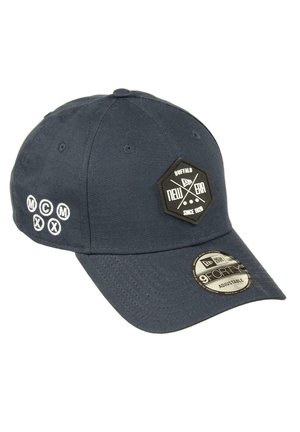 New Era RUBBER HEX PATCH 9FORTY ADJUSTABLE - Cap - grau - Zalando.de