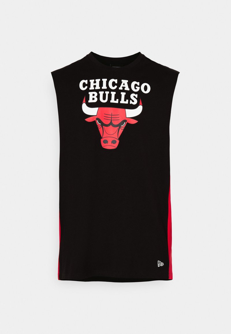 New Era NBA CHICAGO BULLS PANEL SLEEVELESS - Topper - black/svart ...