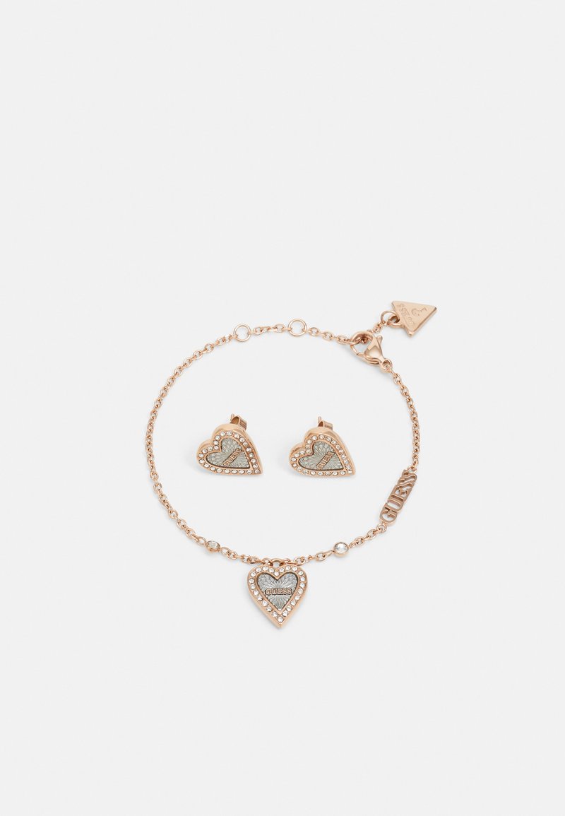 Guess SET - Bransoletka/różowozłoty - Zalando.pl