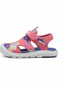 Puma FUN RACER - Trekkingsandale - magic rose blue crystal/pink - Zalando
