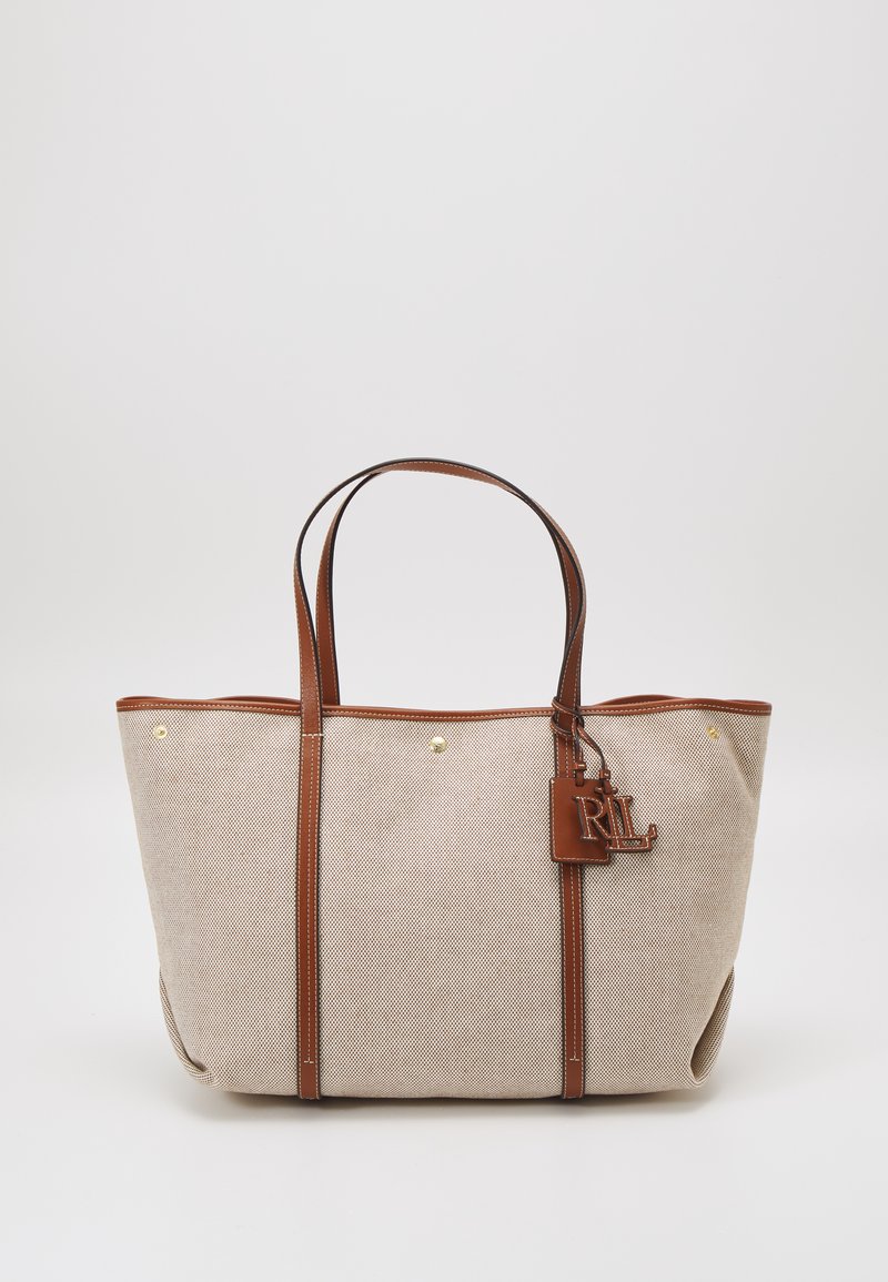 Lauren Ralph Lauren EMERIE TOTE EXTRA LARGE - Shopper - natural lauren ...