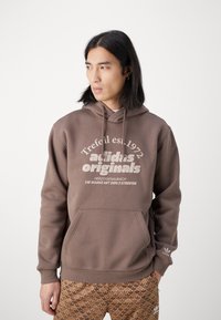 adidas Originals HOODIE - Hoodie - earth strata/bruin - Zalando.nl