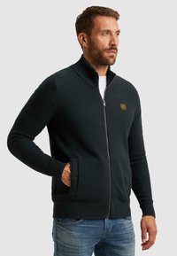 PME Legend MIT REISSVERSCHLUSS - Vest - carbon/petrol gemêleerd ...