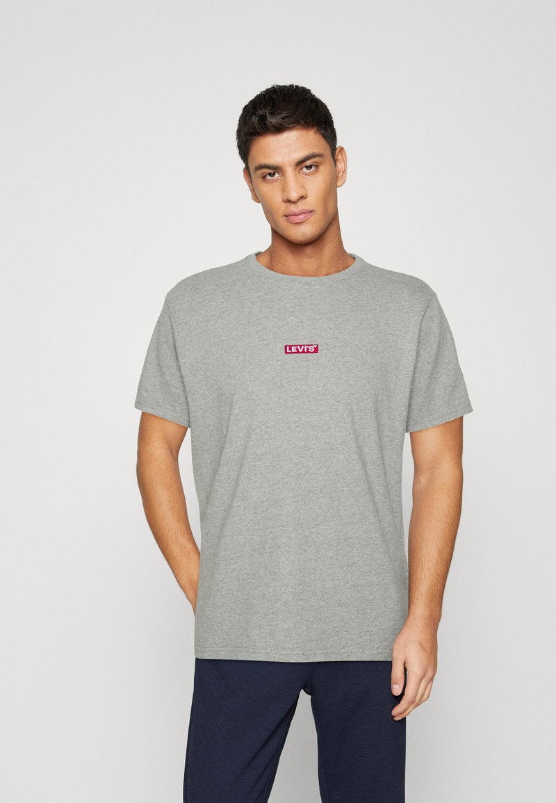 Levi's® SS TAB - T-Shirt print - mid tone grey heather/grau-meliert ...
