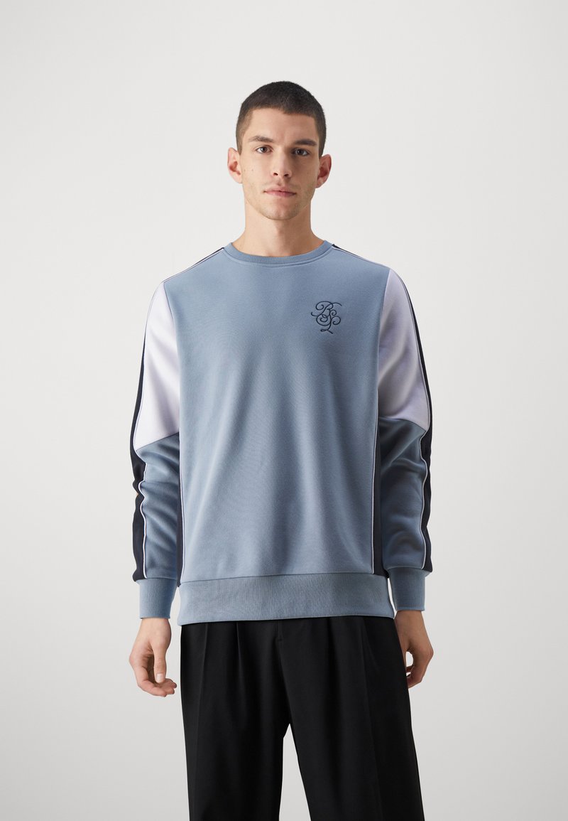 Brave Soul Mikina - steel blue/navy/white/modrá - Zalando.cz