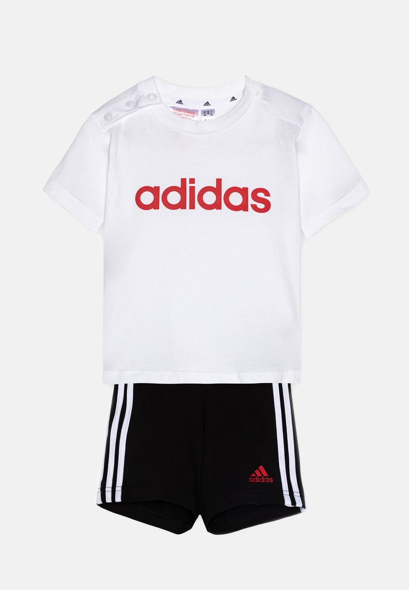 adidas Performance UNISEX SET - Sports shorts - white/black/white ...