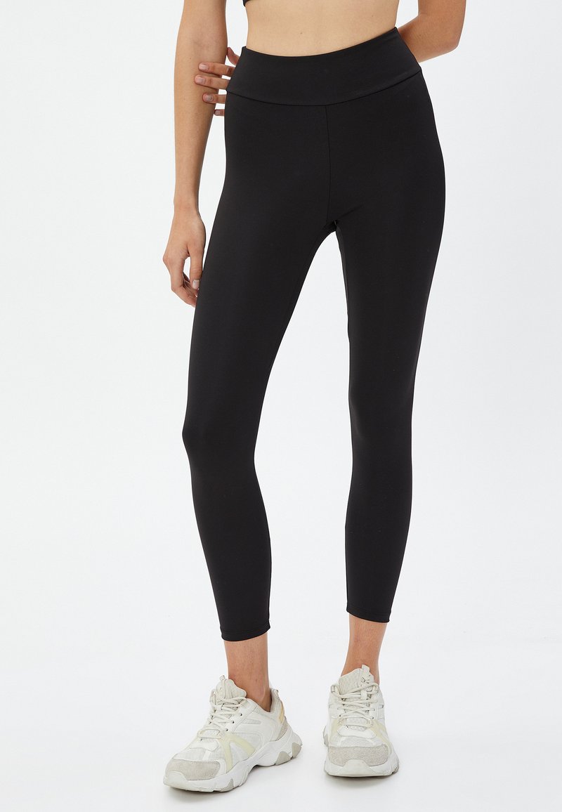 Koton MEDIUM RISE BASIC - Leggings - black/nero - Zalando.it
