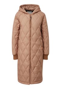 QS MIT ABGERUNDETEM SAUM - Wintermantel - sandstein/beige - Zalando.de