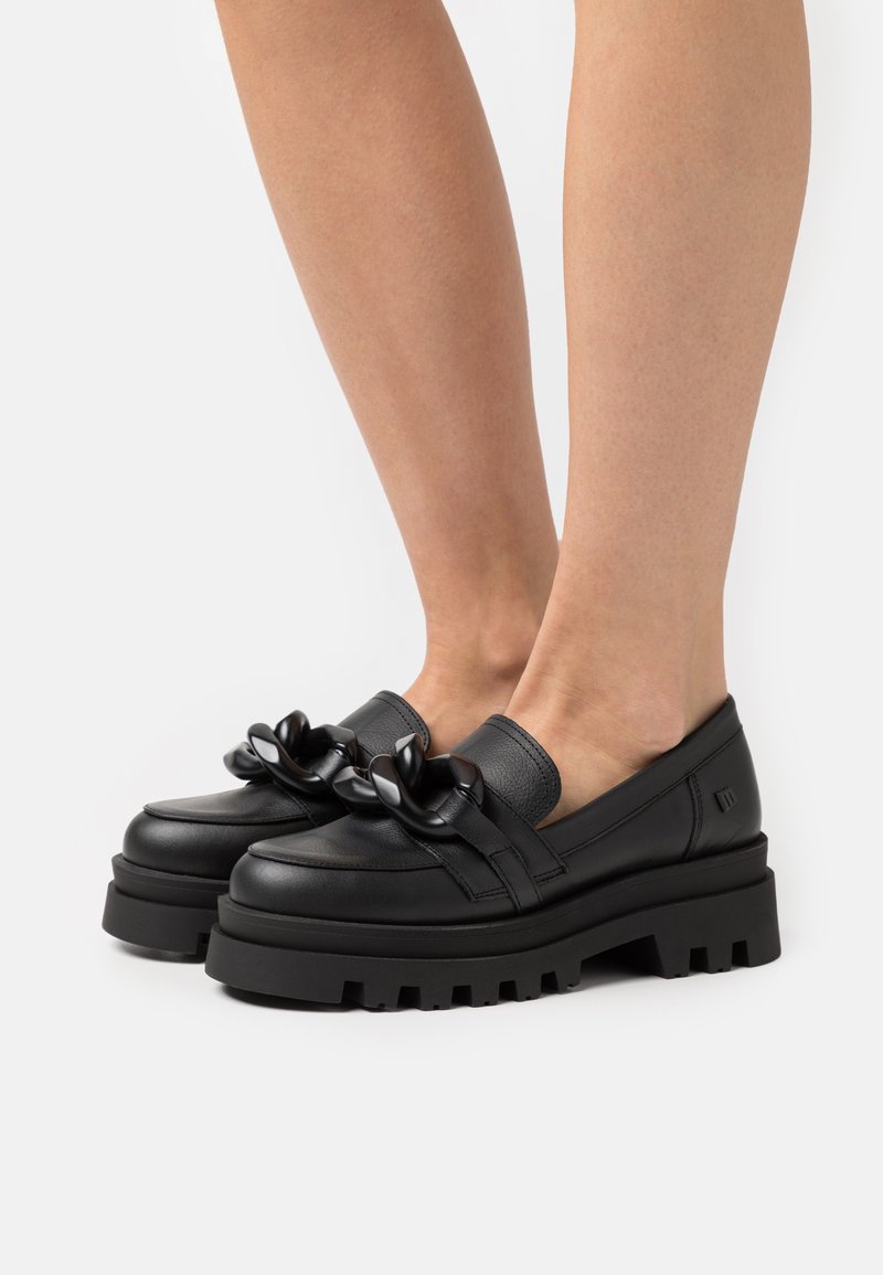 mtng KELLY - Slippers - black/svart - Zalando.no