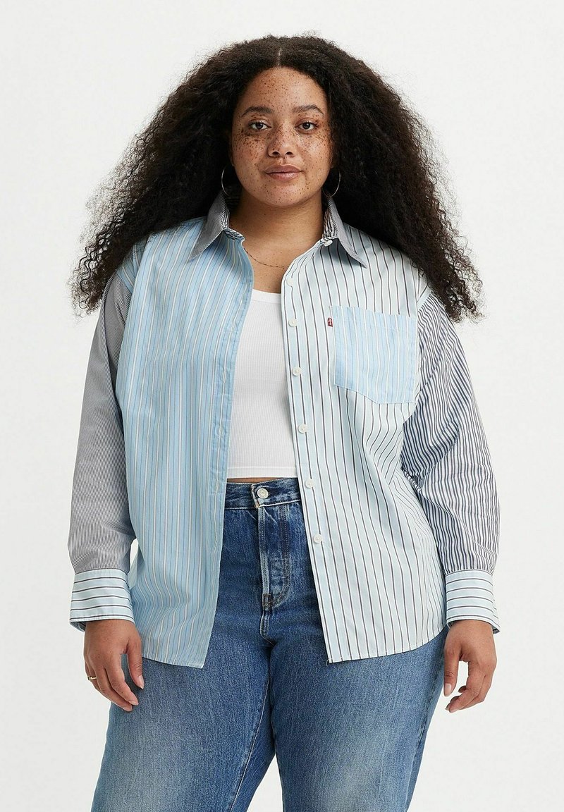 Levi's® NOLA SHIRT - Button-down blouse - lorelai stripe ompha/royal ...