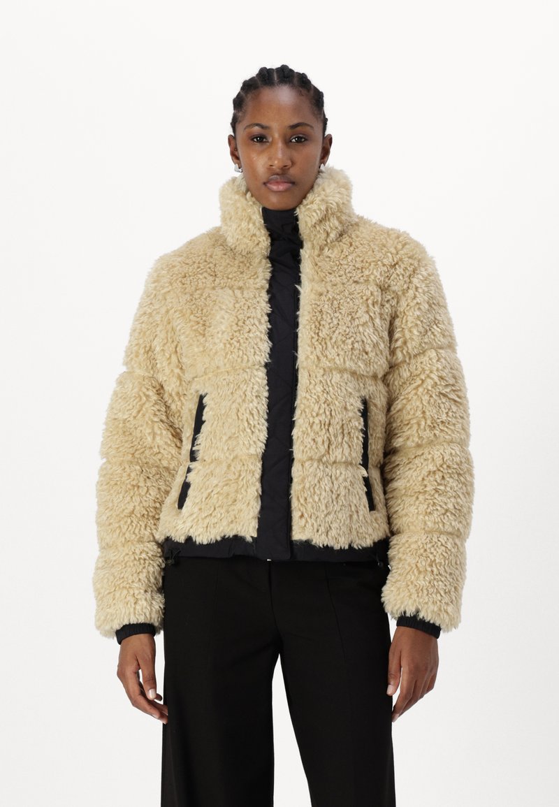 HUGO FENELLA - Winter jacket - open beige/beige - Zalando.ie