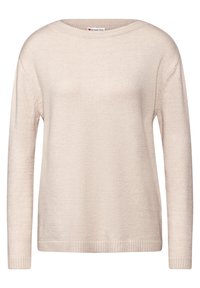 Street One Jumper - beige/mottled beige - Zalando