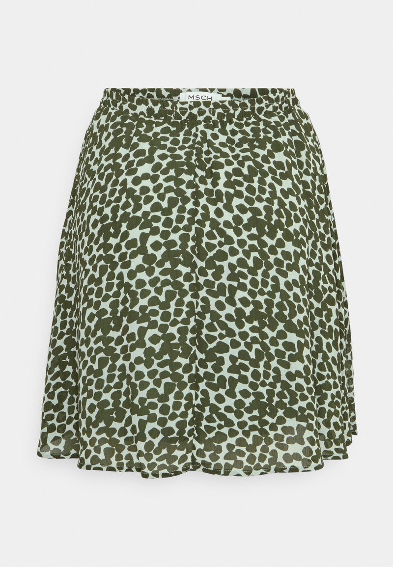 MSCH Copenhagen Mini skirt - dark brown - (Pre-owned) - Zalando