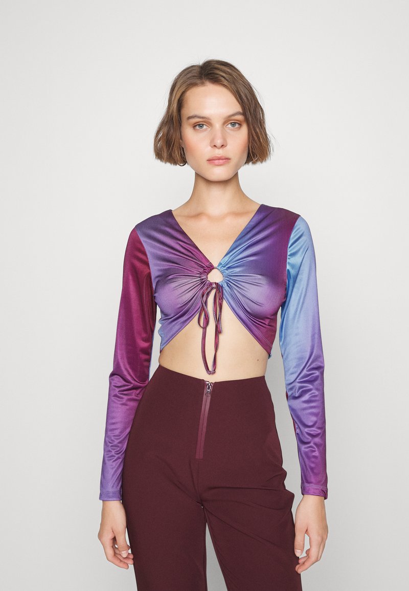 HOSBJERG HOSANA ASTA FADE - Langarmshirt - blue nightfall/blau - Zalando.ch