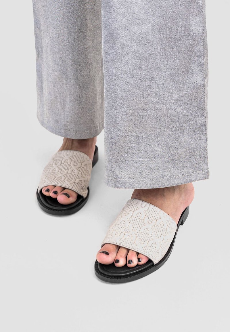 Bronx Mules - schwarz/weiß/noir - ZALANDO.FR